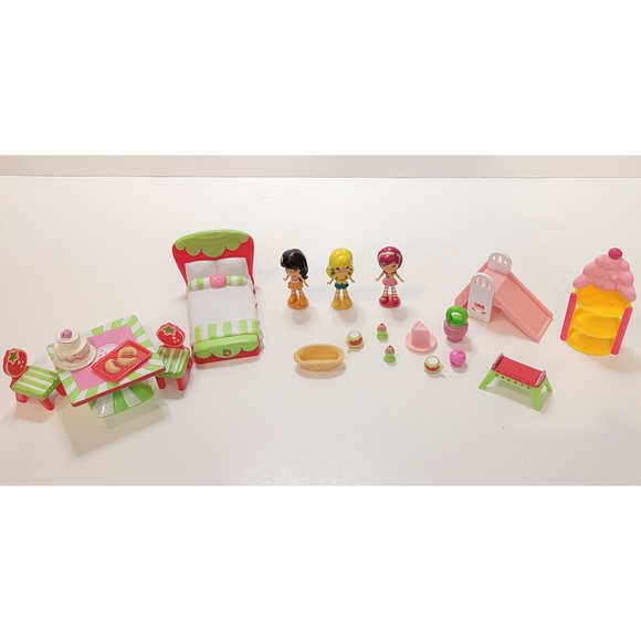 Strawberry Shortcake | Toys | Strawberry Shortcake Mini Dolls Set With ...